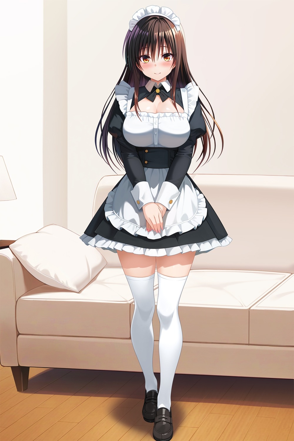 cygnus to love ru to love ru darkness kotegawa yui maid thighhighs | #1236466 | yande.re